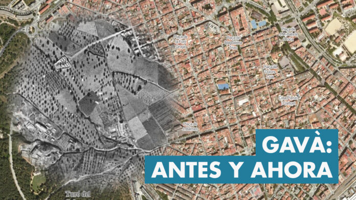 Una web nos enseña cómo era Gavà hace más de 50 años